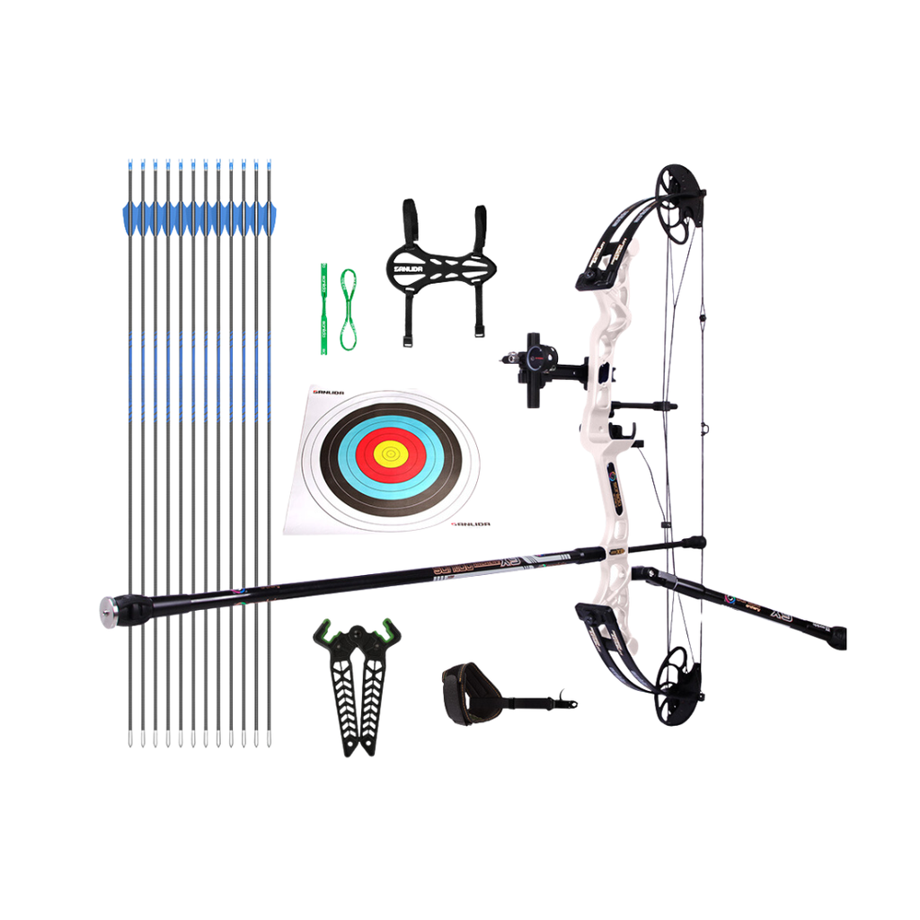 SANLIDA BEGINNER COMPOUND BOW HERO X8 (PRO KIT) | Ghazi Archery